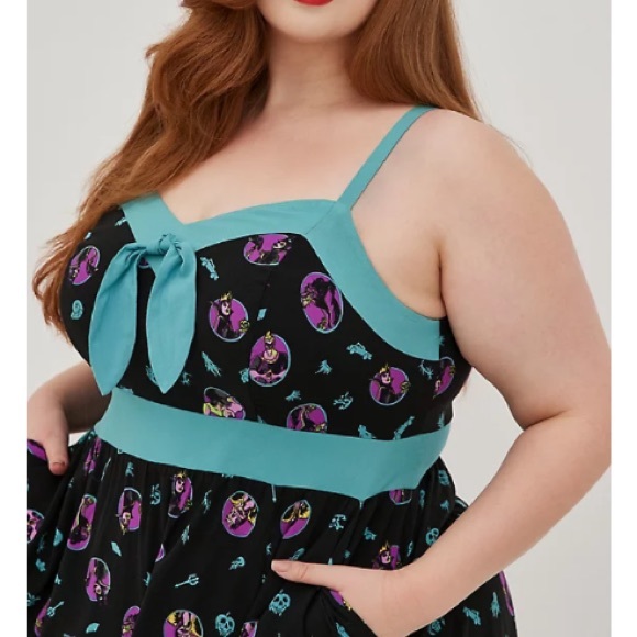 torrid | Dresses | Torrid Disney Villains Sweetheart Dress | Poshmark